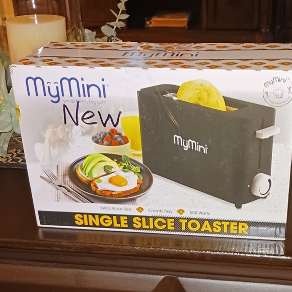 MyMini | Kitchen | Mymini Single Slice Toaster New Without Tag | Poshmark